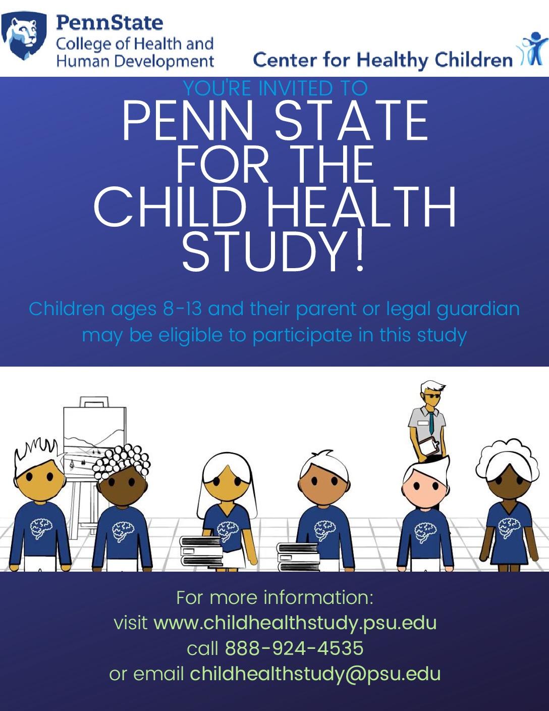 Penn State Child Health Study - Huntingdon Area School District