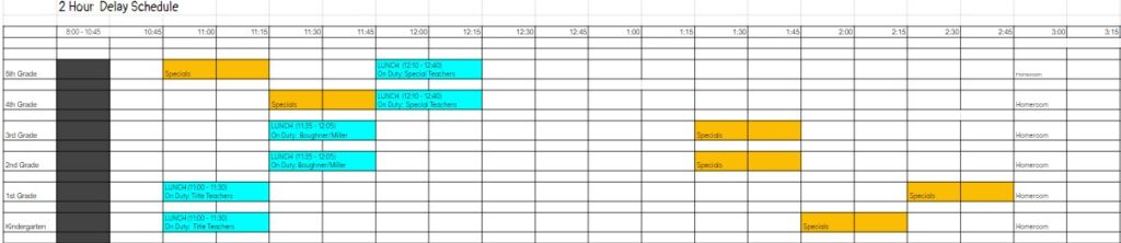 ST Schedules - Huntingdon Area School District