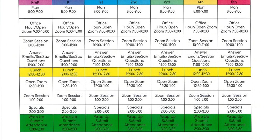 SS Schedules - Huntingdon Area School District
